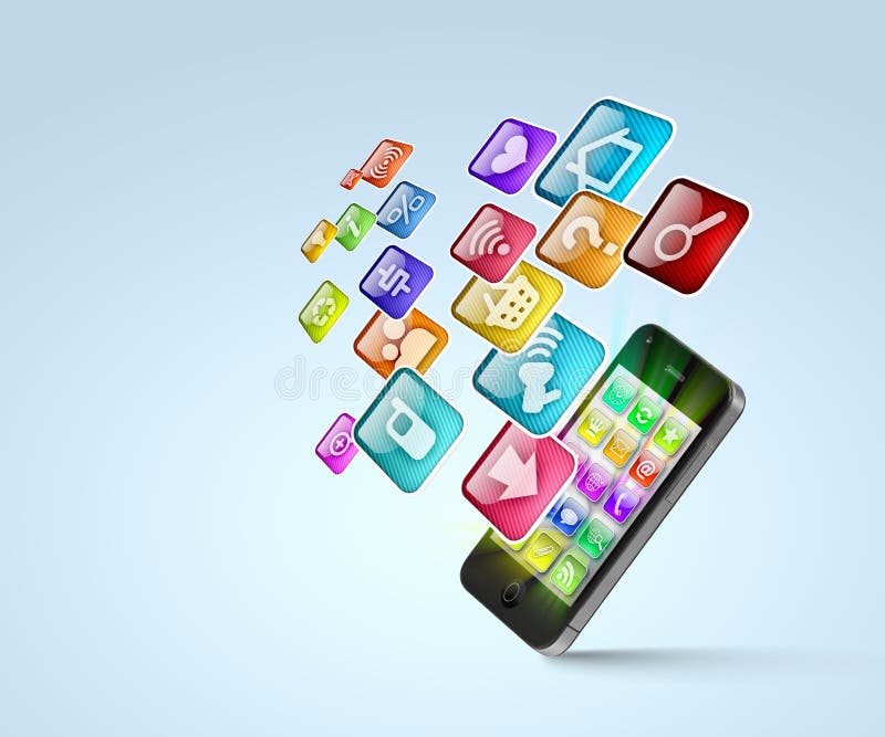 Modern technology media stock photo. Image of global - 30189054