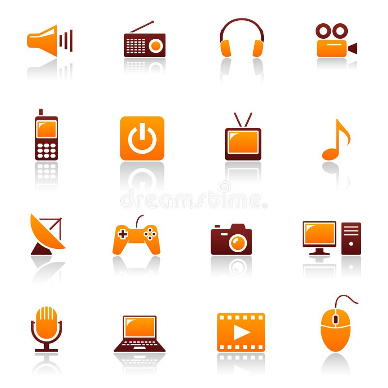 Telecom & Transportation Stock Vector - Illustration of headset, globe ...