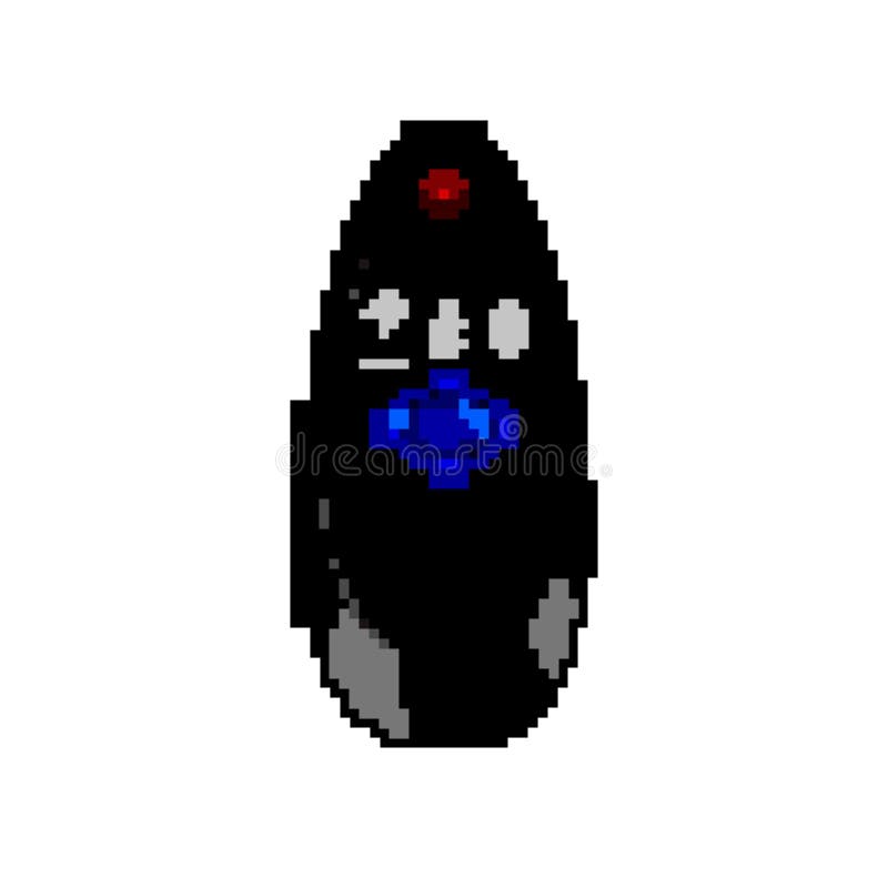 Media Tv Remote Game Pixel Art Vector Illustration Stock Vector ...