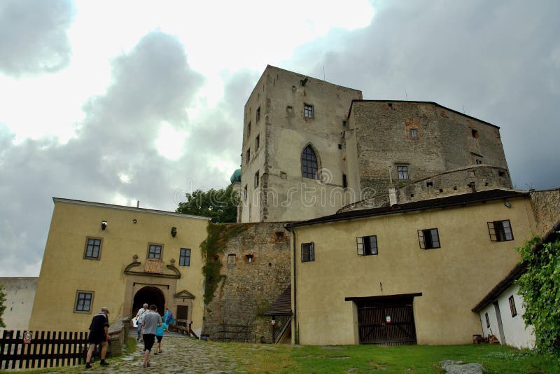 Mediaeval castle Buchlov editorial photography. Image of landmarks ...