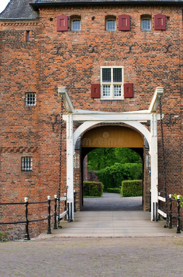 Medieval entrance stock photo. Image of wood, details - 18219592
