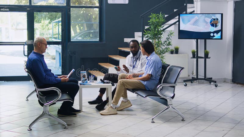 Medic Checking Insulin Level Measurement Stock Image - Image of level ...