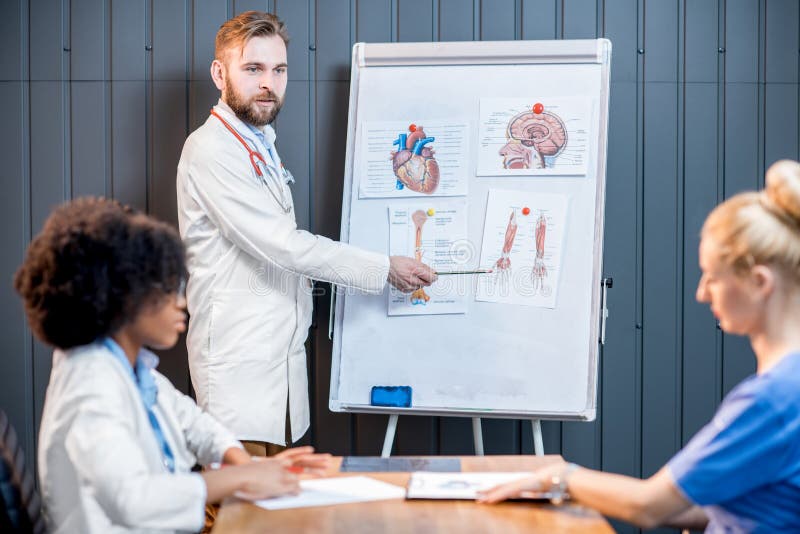 Medic conference indoors stock image. Image of hospital - 92235113
