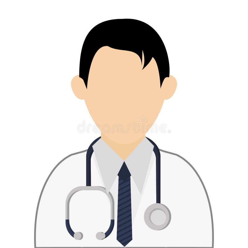 Medic or doctor icon stock illustration. Illustration of icon - 73754193