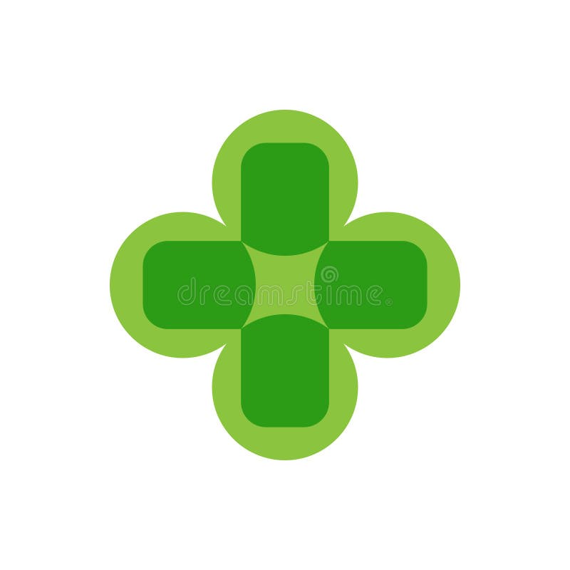 Medic Logo Template Icon stock vector. Illustration of blue - 346561617