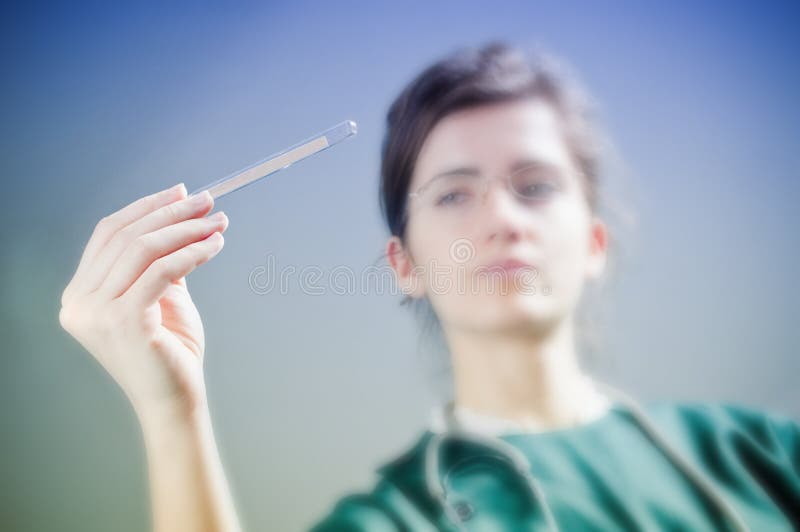 Nurse Reading Thermometer Stock Photos - Free & Royalty-Free Stock ...