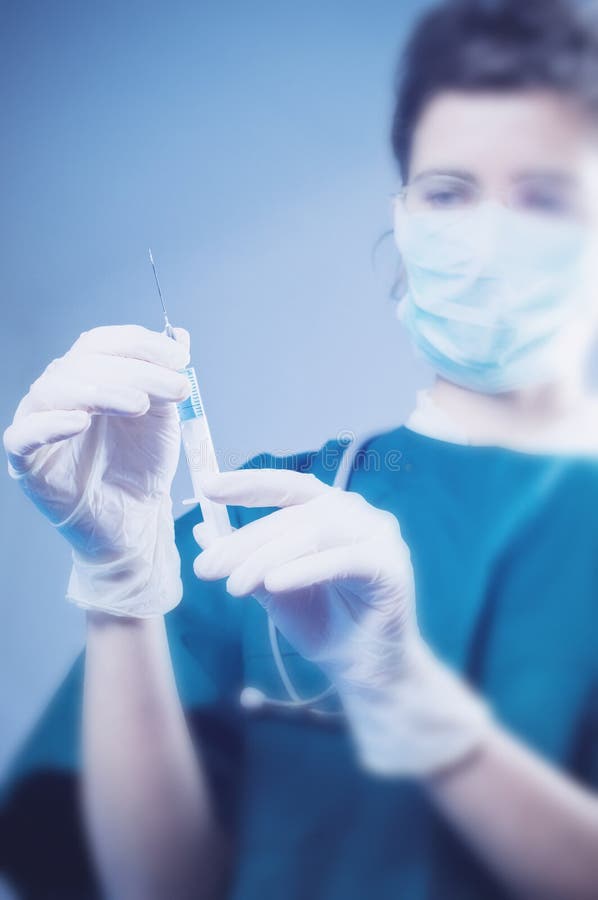 Injection stock image. Image of medic, health, administer - 19085645