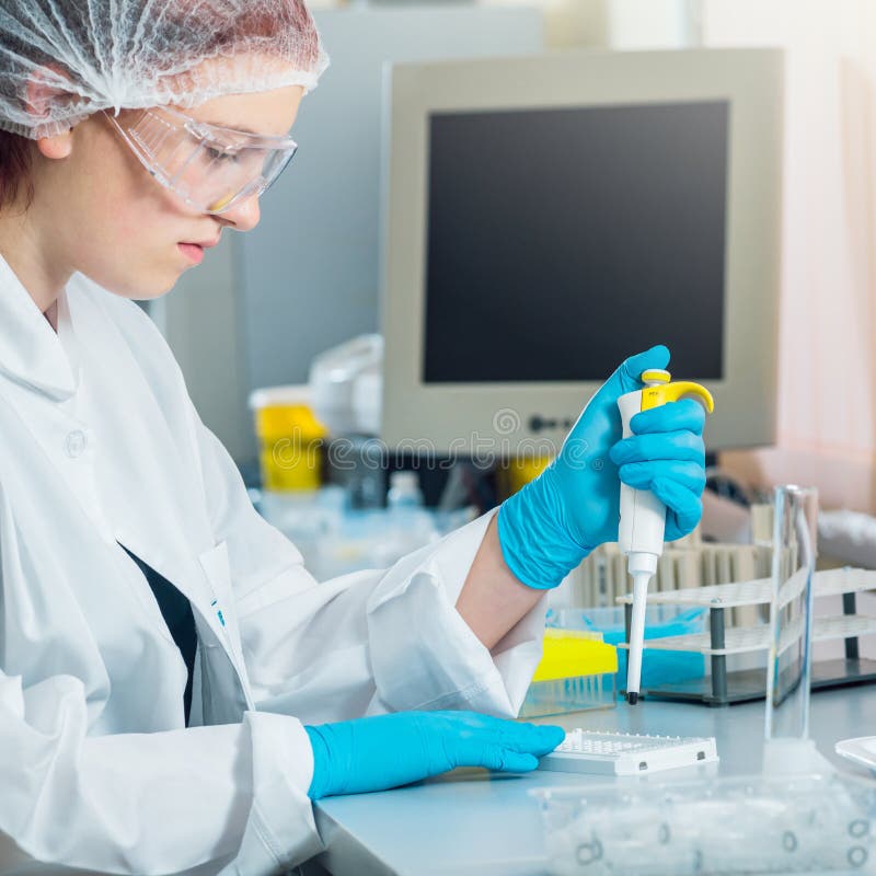 Medic staff at work stock image. Image of drug, laboratory - 65244901