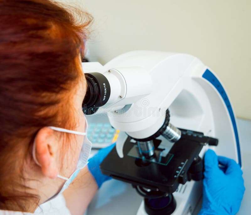 Medic Staff at Work in the Laboratory. Stock Image - Image of hospital ...