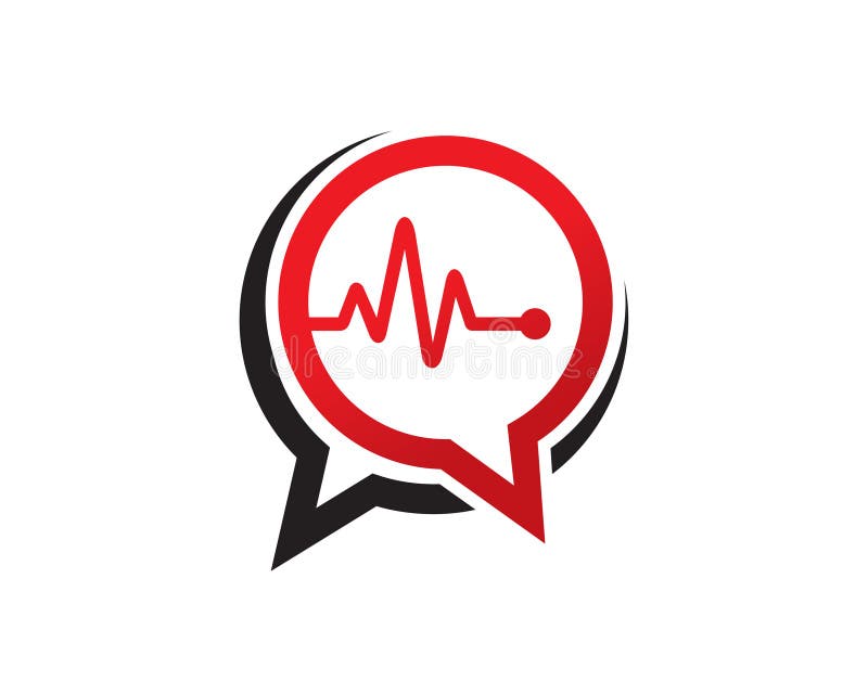 Medic Talk Logo Template Design Vector, Emblem, Design Concept ...