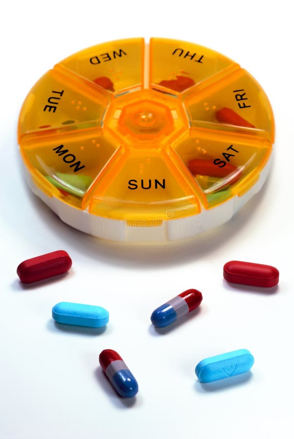 Medicación diaria foto de archivo. Imagen de lifestyle - 8252292