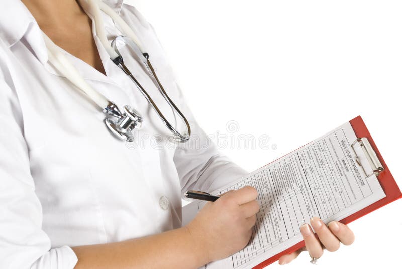 Medical Doctor Examine Patient Stock Image - Image of health, people ...