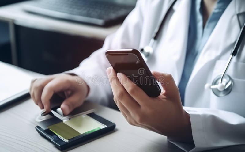 Medical Abstract Background Medical Digital Symbol Graphic. Generative ...