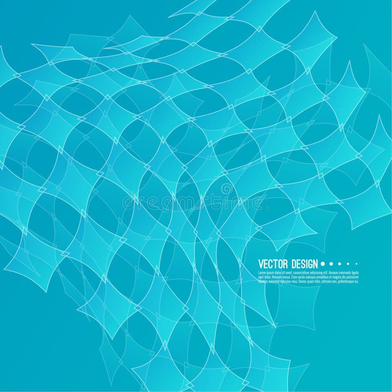 Medical Abstract Background Stock Vector - Illustration of mesh, blue ...