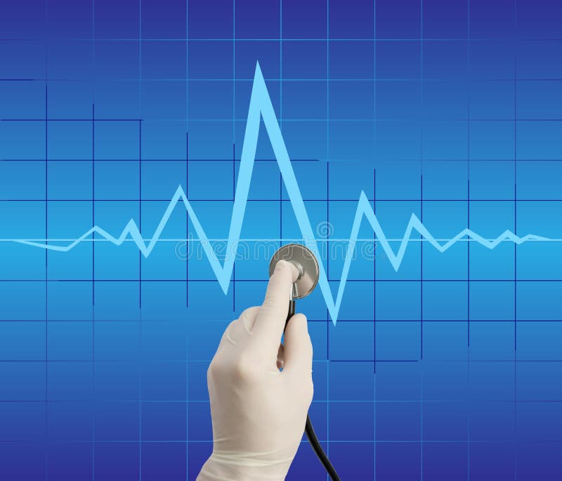The medical aid concept stock illustration. Illustration of heartbeat ...
