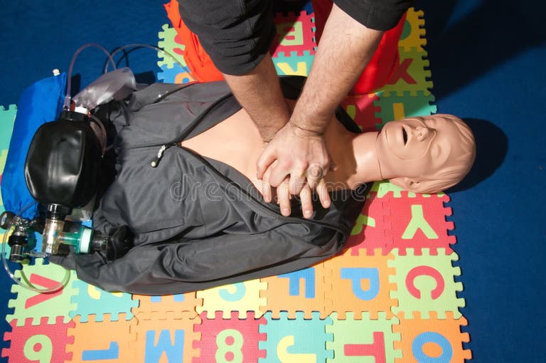 Medical aid simulation stock photo. Image of cross, beauty - 12208712