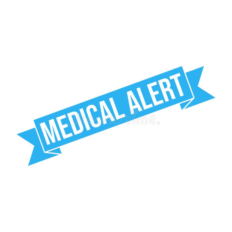 Medical Alert Rubber Stamp Vector Template Stock Vector - Illustration ...