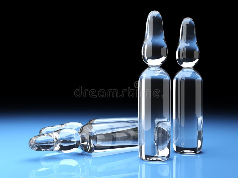 Medical Ampules stock illustration. Illustration of product - 24521906