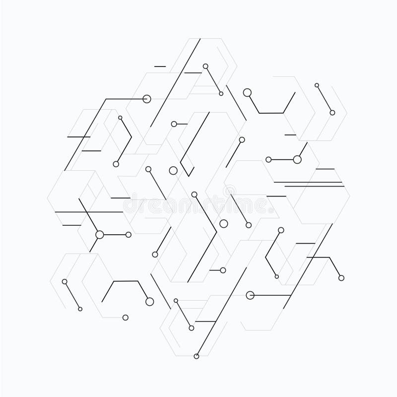 Medical Background Design. Geometric Abstract Background with Hexagons ...