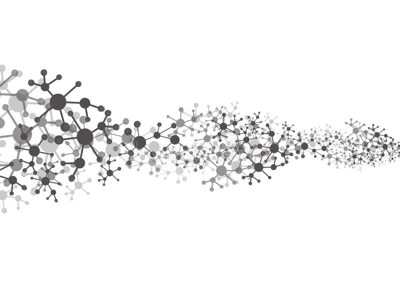 Medical Background Forms of the Molecule. Stock Vector - Illustration ...