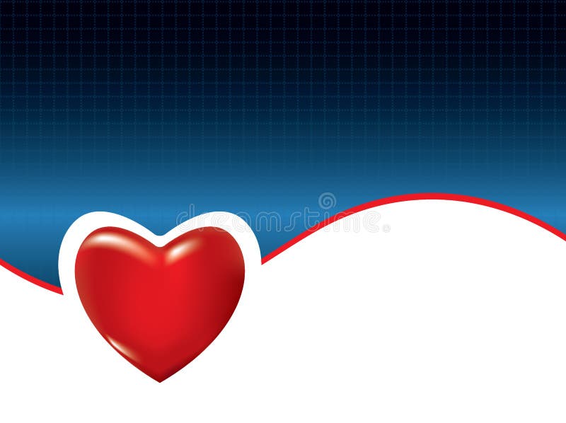 Medical Background with Heart Stock Vector - Illustration of graphic ...