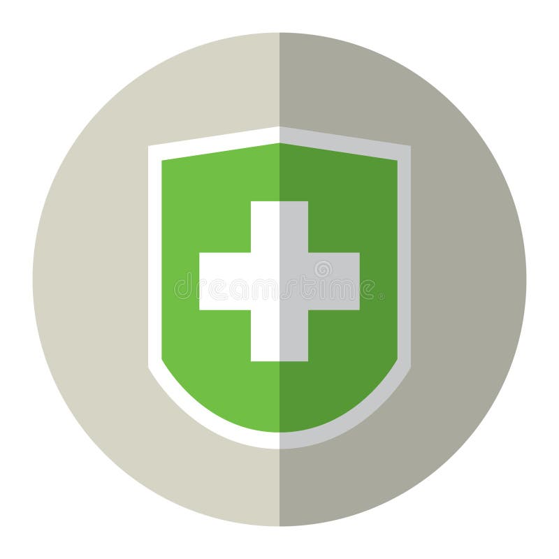 Medical Badge Icon, Outline Style Stock Vector - Illustration of ...