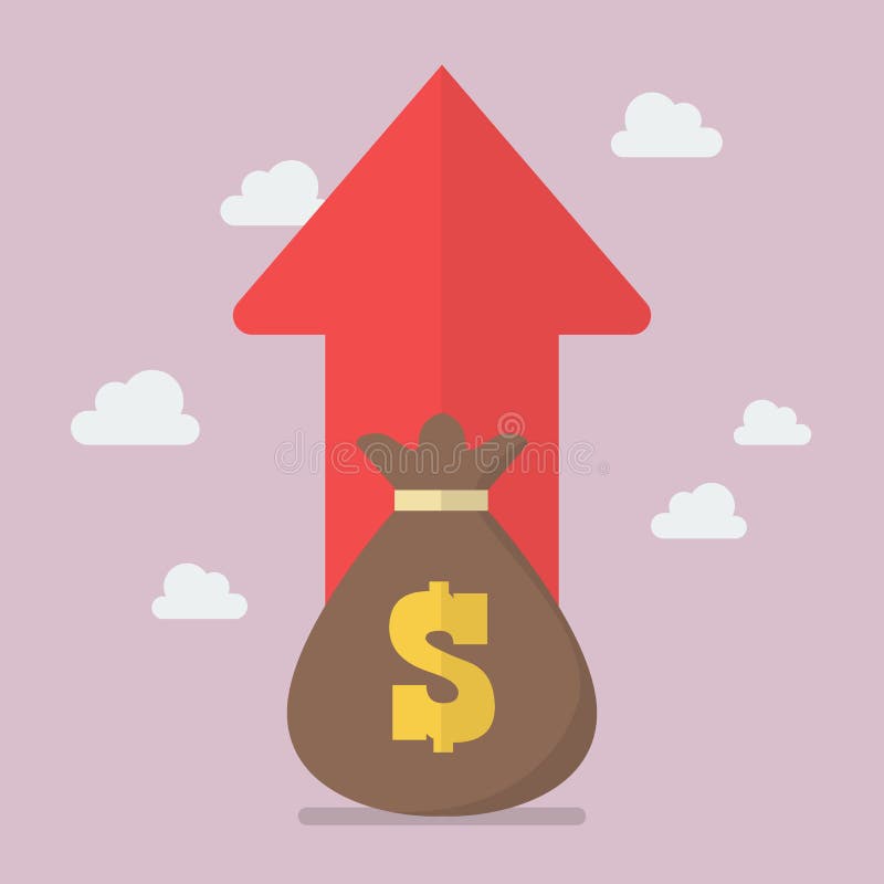 Medical bag with money stock vector. Illustration of loan - 101440200