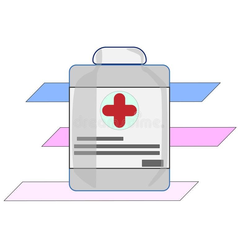 Medical bank stock illustration. Illustration of icon - 258055976