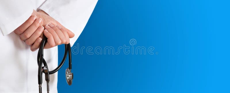 Medical Blue Background Doctor Stock Photo - Image of health, operation ...