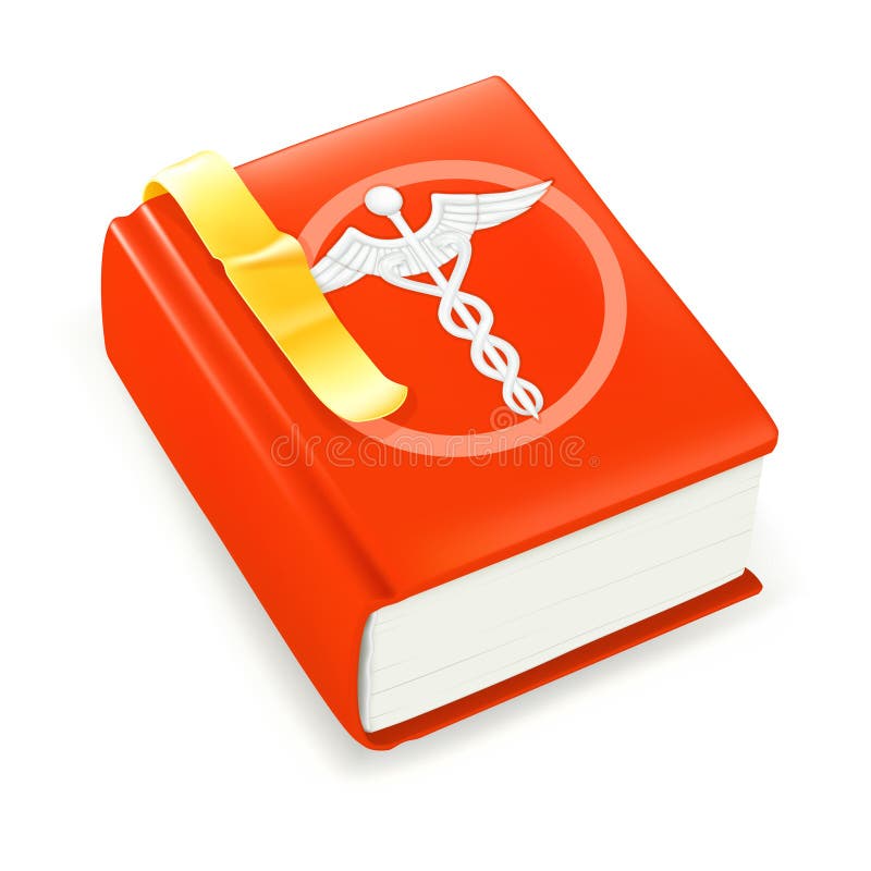 Medical Book Logo Vector Design Stock Vector - Illustration of ...
