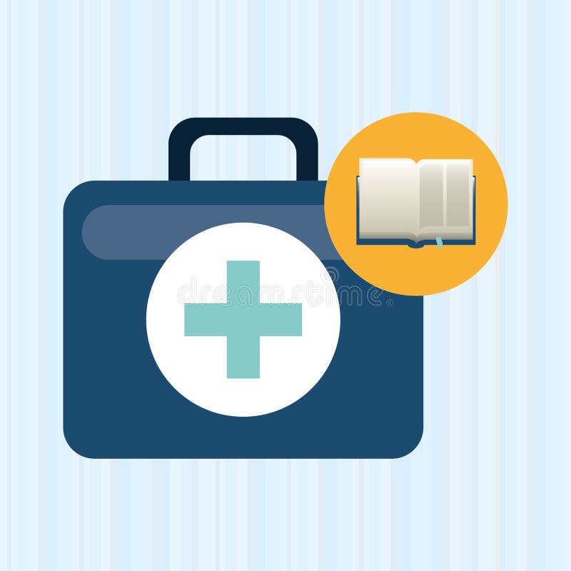 Medical book design stock illustration. Illustration of examination ...