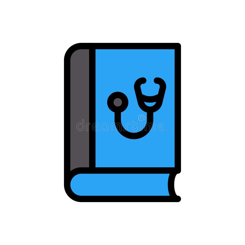 Medical Book Icon Template, Creative Vector Logo Design, Illustration ...