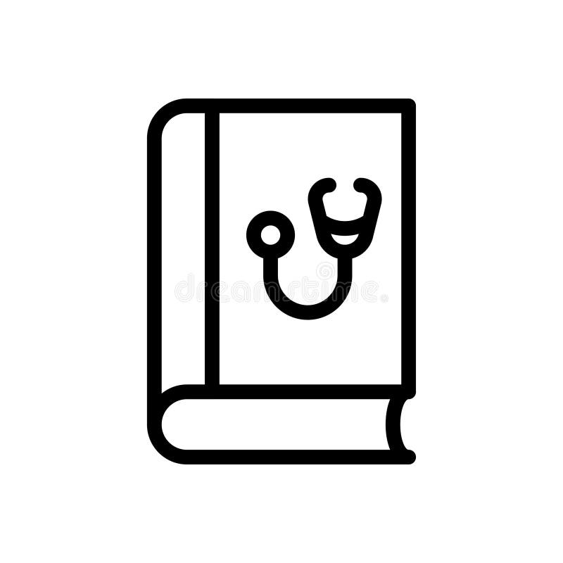 Medical Book Icon Template, Creative Vector Logo Design, Illustration ...