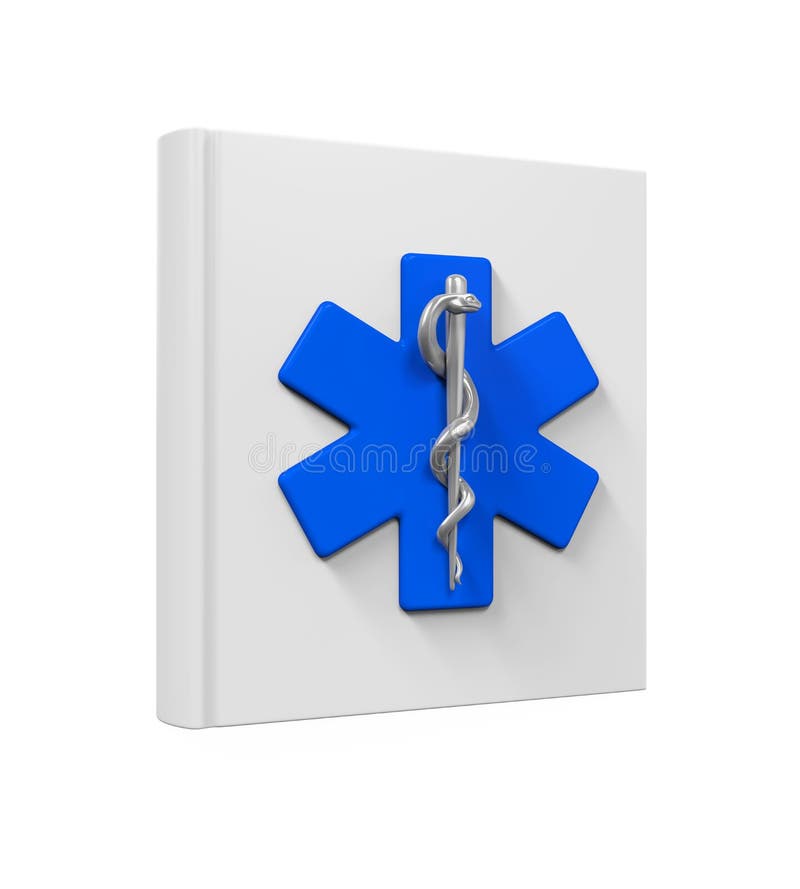 Medical Book Logo Vector Design Stock Vector - Illustration of ...