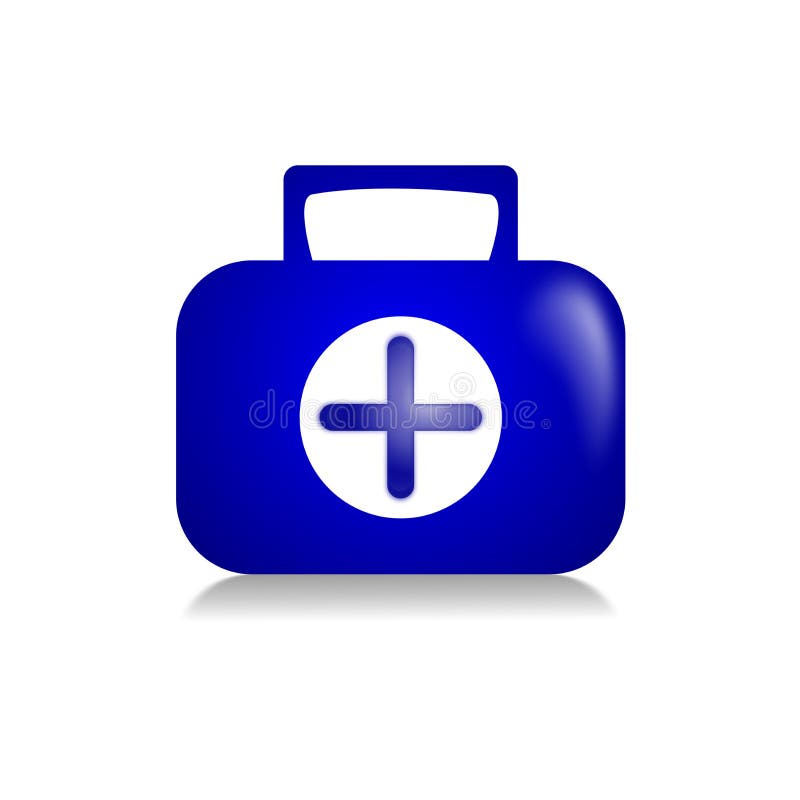 Medical box stock illustration. Illustration of symbol - 89530747