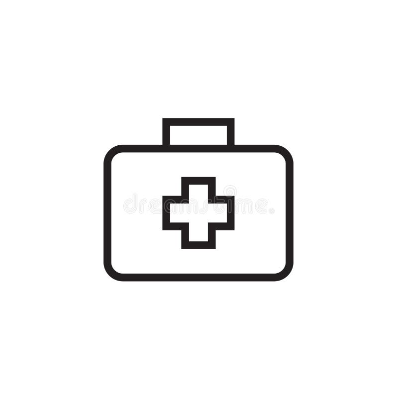 Medical Box Icon Vector Illustration, EPS10 Stock Vector - Illustration ...