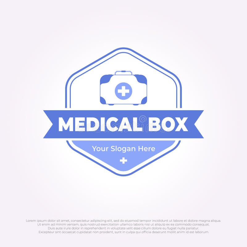 Medical Box Logo Icon Design Template Vector Emblem. First Aid Kit Icon ...