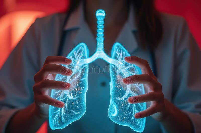 Medical Breakthrough 3d Lungs Visualization in Healthcare Technology ...