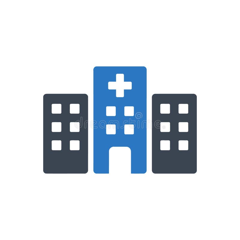 Medical Building Icon stock vector. Illustration of facility - 361528902