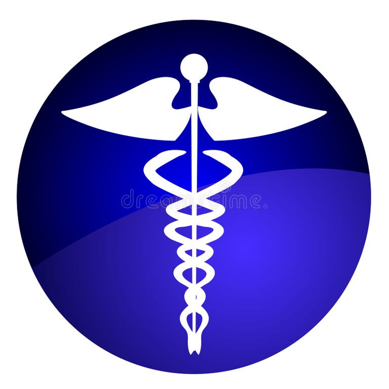 Medical Caduceus Sign Stock Illustrations – 13,109 Medical Caduceus ...