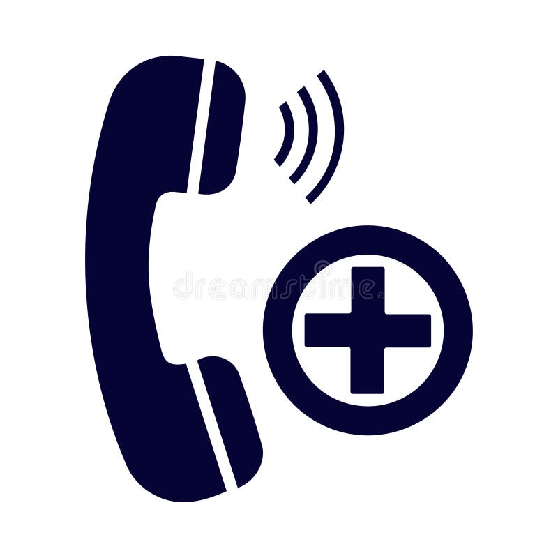 Medical, Call, Helpline, Emergency, Medical Emergency Call Icon Stock ...