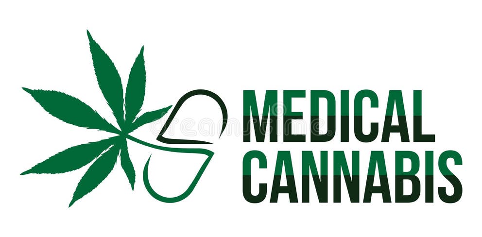 Medical Cannabis Vector Illustration Stock Vector - Illustration of ...