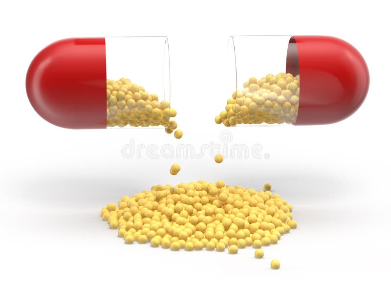 Pill Capsule Open Pouring Stock Illustrations – 76 Pill Capsule Open ...