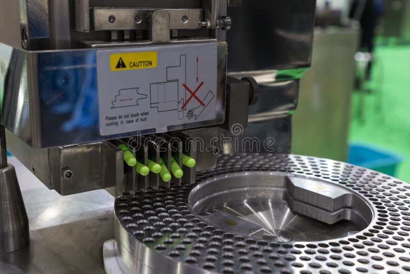 Medical Capsules Packing Process by Machine Stock Photo - Image of ...