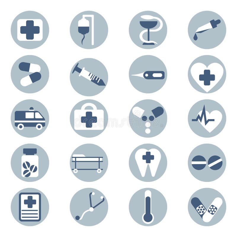 Medical care, icon stock vector. Illustration of healthcare - 261058634