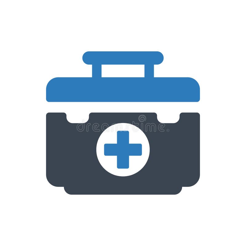 Medical case icon stock vector. Illustration of medical - 254771894