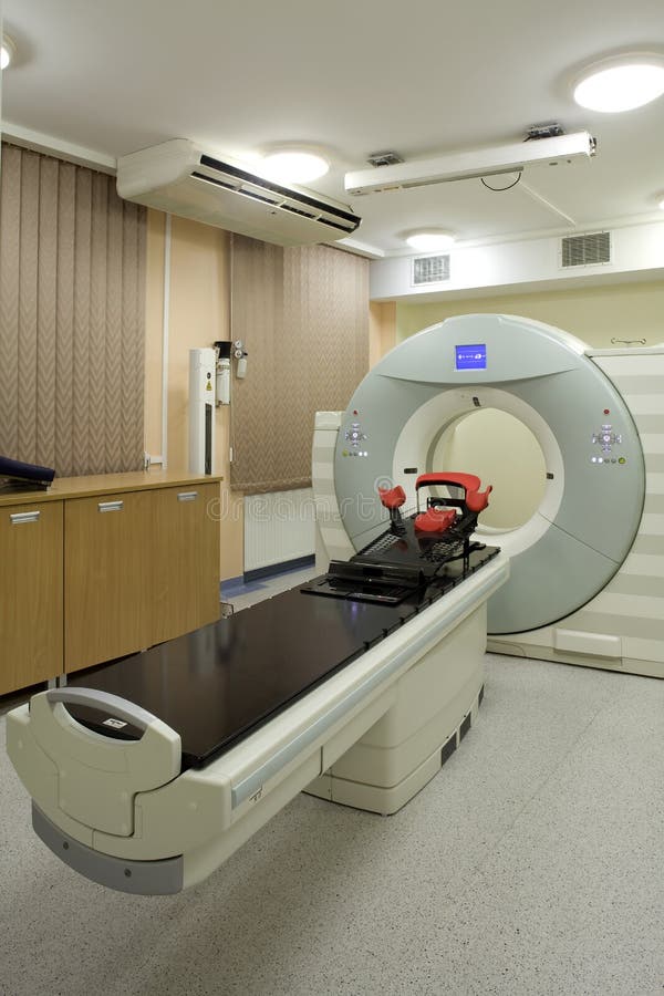 Medical CAT scan machine stock image. Image of work, technology - 13374527
