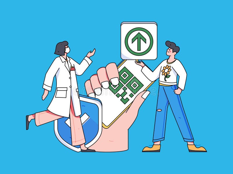 Medical Characters Fighting the Epidemic Flat Vector Concept Operation ...