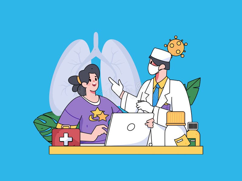 Medical Characters Fighting the Epidemic Flat Vector Concept Operation ...