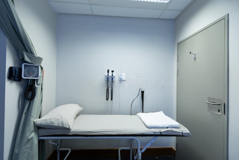 Medical Check-up Room in Hospital Stock Photo - Image of medical ...
